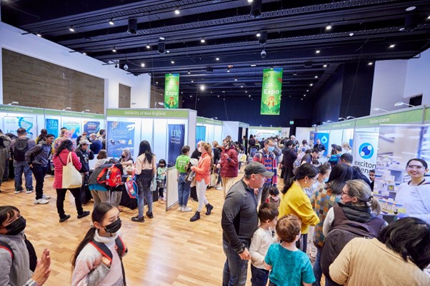 Expo at the Sydney Science Trial 2022 – Inspiring Australia