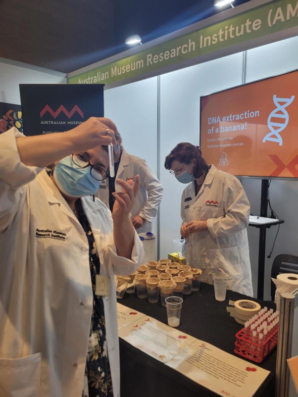 Dr Greta Frankham in our ACWG team, Dr Matthew Lott and Dr Caitlin ...